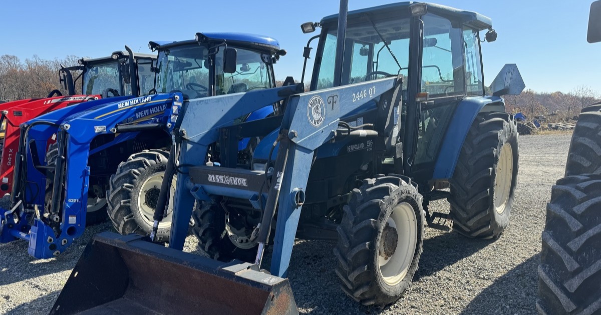 1998 New Holland 5635 tractor at Baker and Sons Equip. Co.