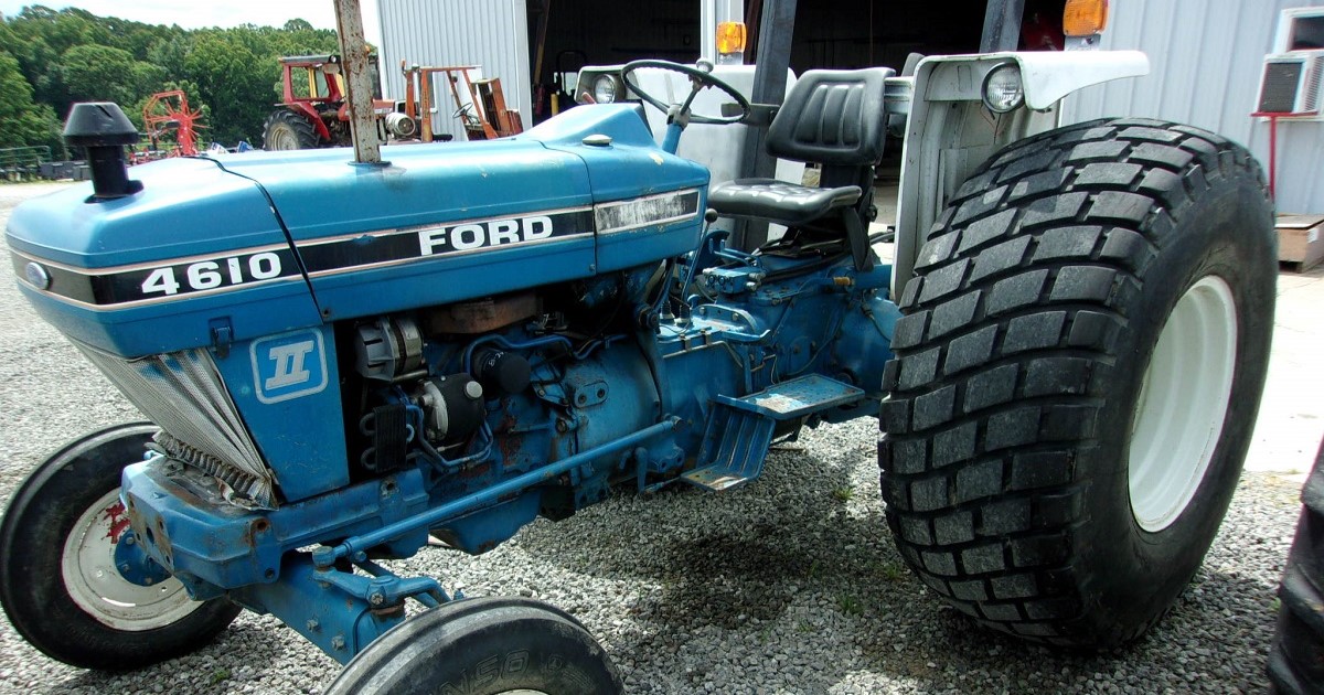 1990 Ford 4610 tractor at Baker and Sons Equipment